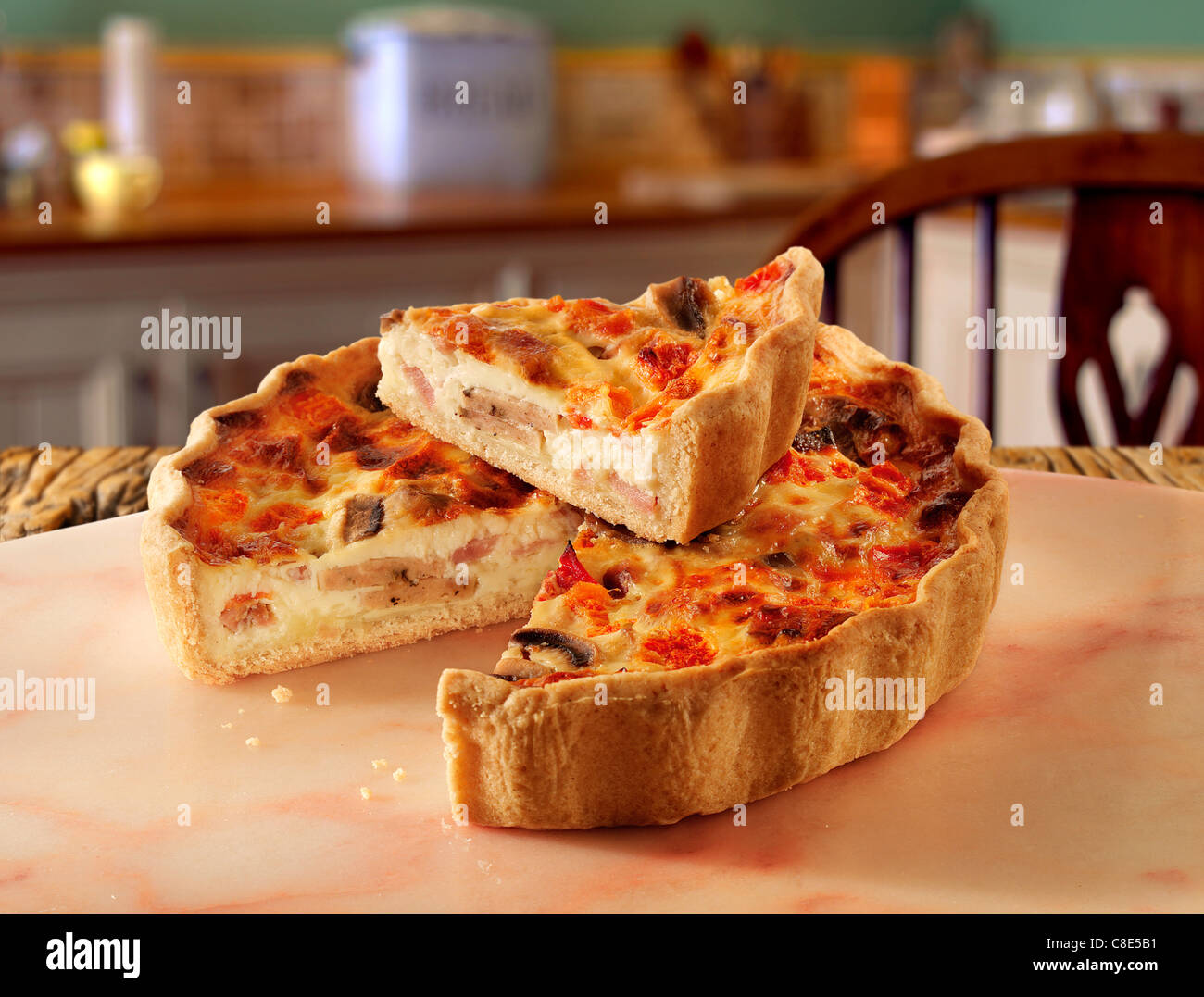 Food picture of quiche hi-res stock photography and images - Alamy