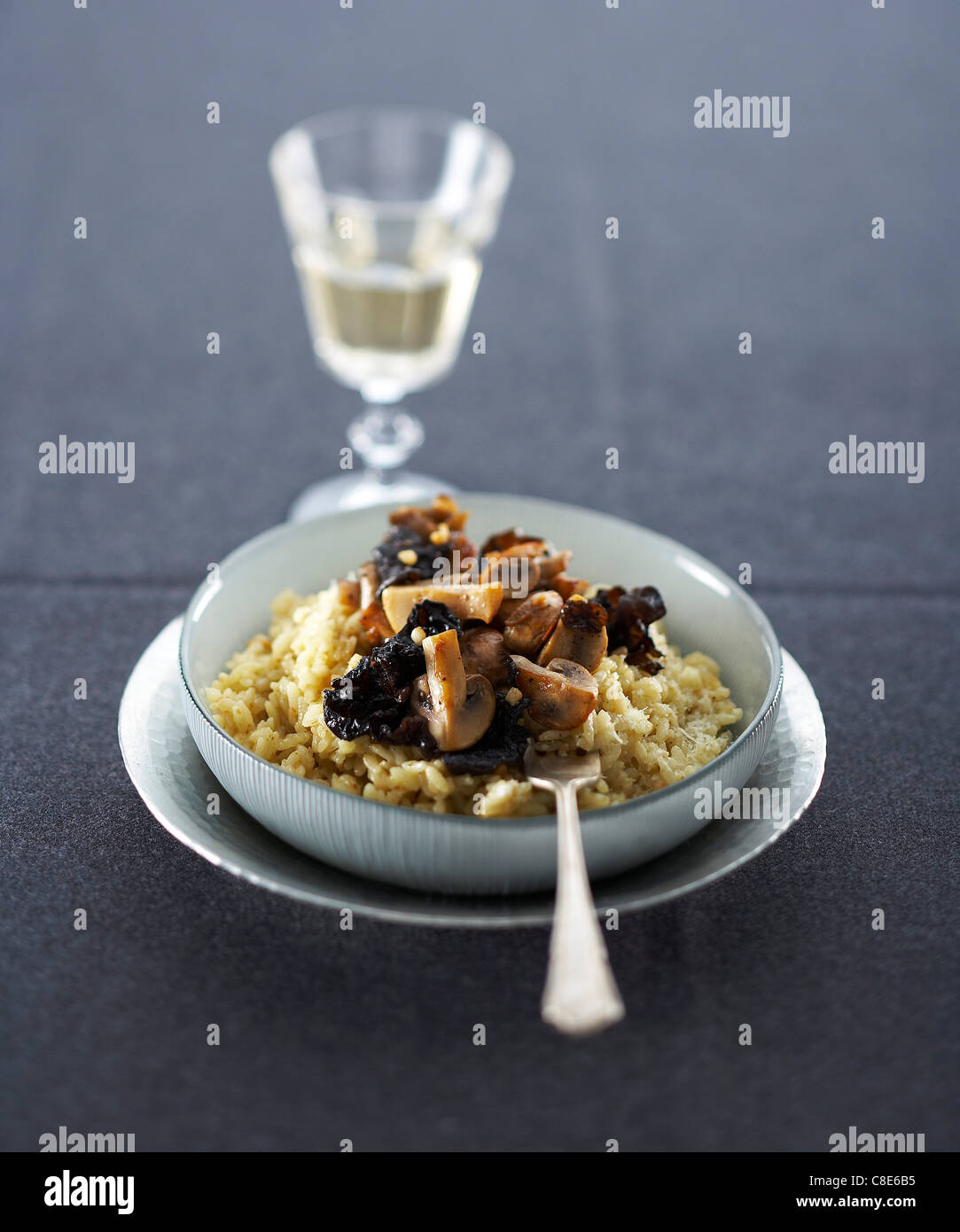 Risotto with mushrooms hi-res stock photography and images - Alamy