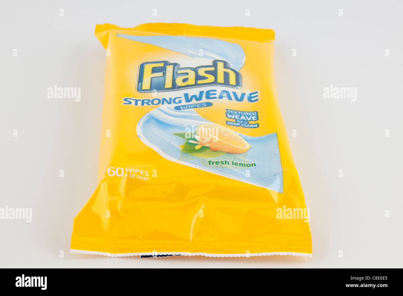 Resealable moisture resistant packet of 60 Flash Strong weave fresh ...
