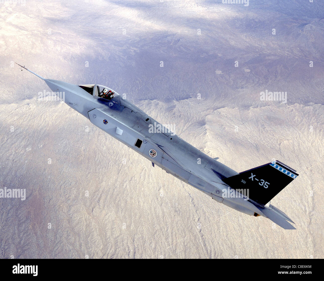 Lt. Col. Paul Smith of the Air Force and X-35 Chief Test Pilot Tom ...