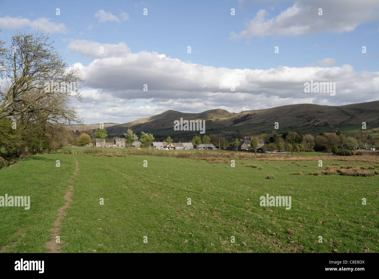 Edale Village Peak District Stock Photos & Edale Village Peak District ...