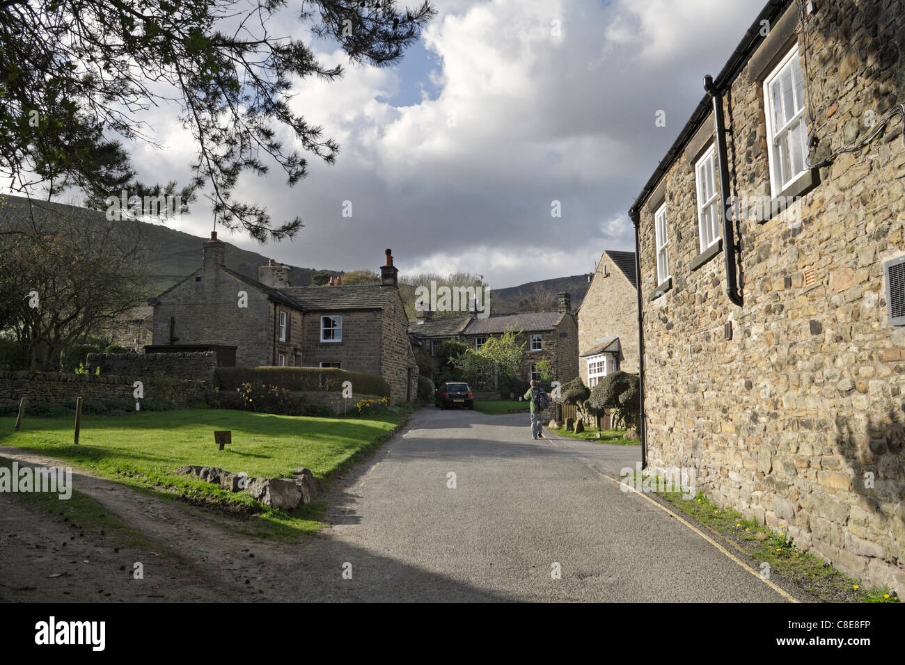 Edale Village Peak District High Resolution Stock Photography and ...