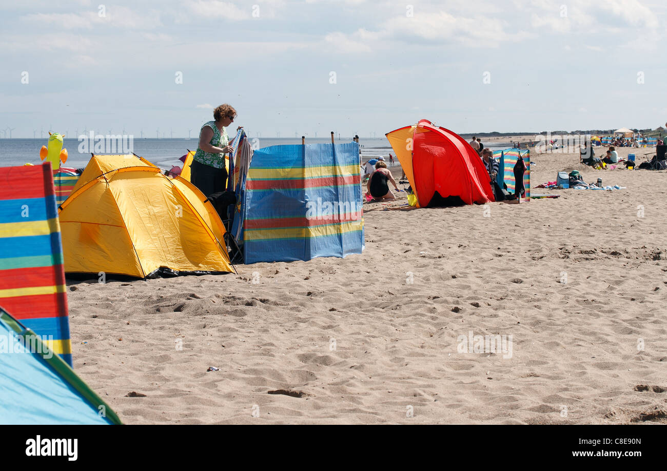 The beach at Sutton-on-Sea Stock Photo - Alamy