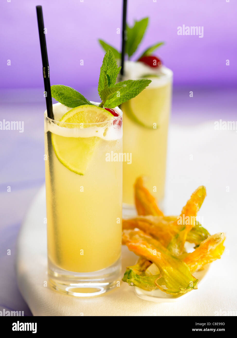 Cuba Punch cocktail Stock Photo - Alamy