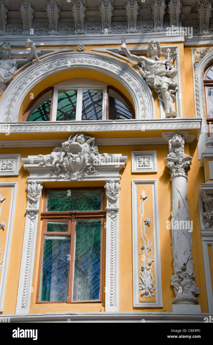 Ukraine, Odessa. Downtown historic district now home to popular modern ...