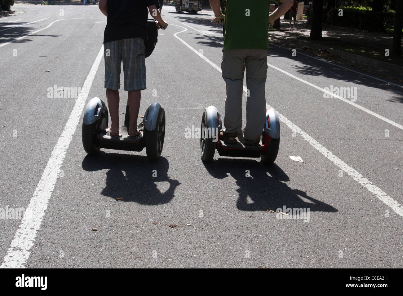 Person on segway hi-res stock photography and images - Alamy