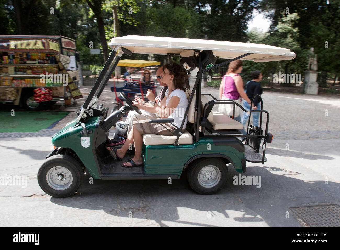 Car driving rome hi-res stock photography and images - Alamy