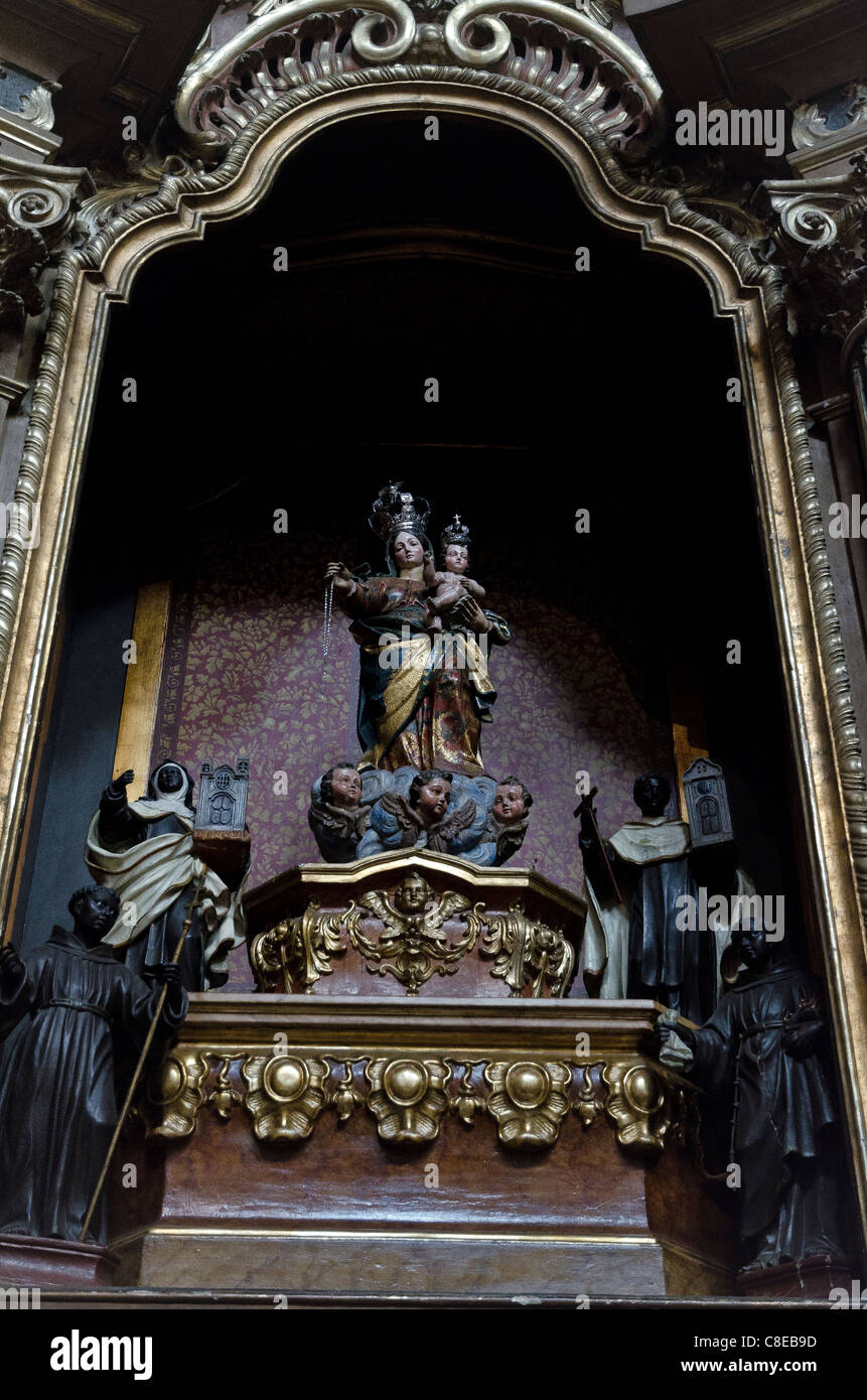 Interior Da Graca church Lisbon Portugal Stock Photo - Alamy