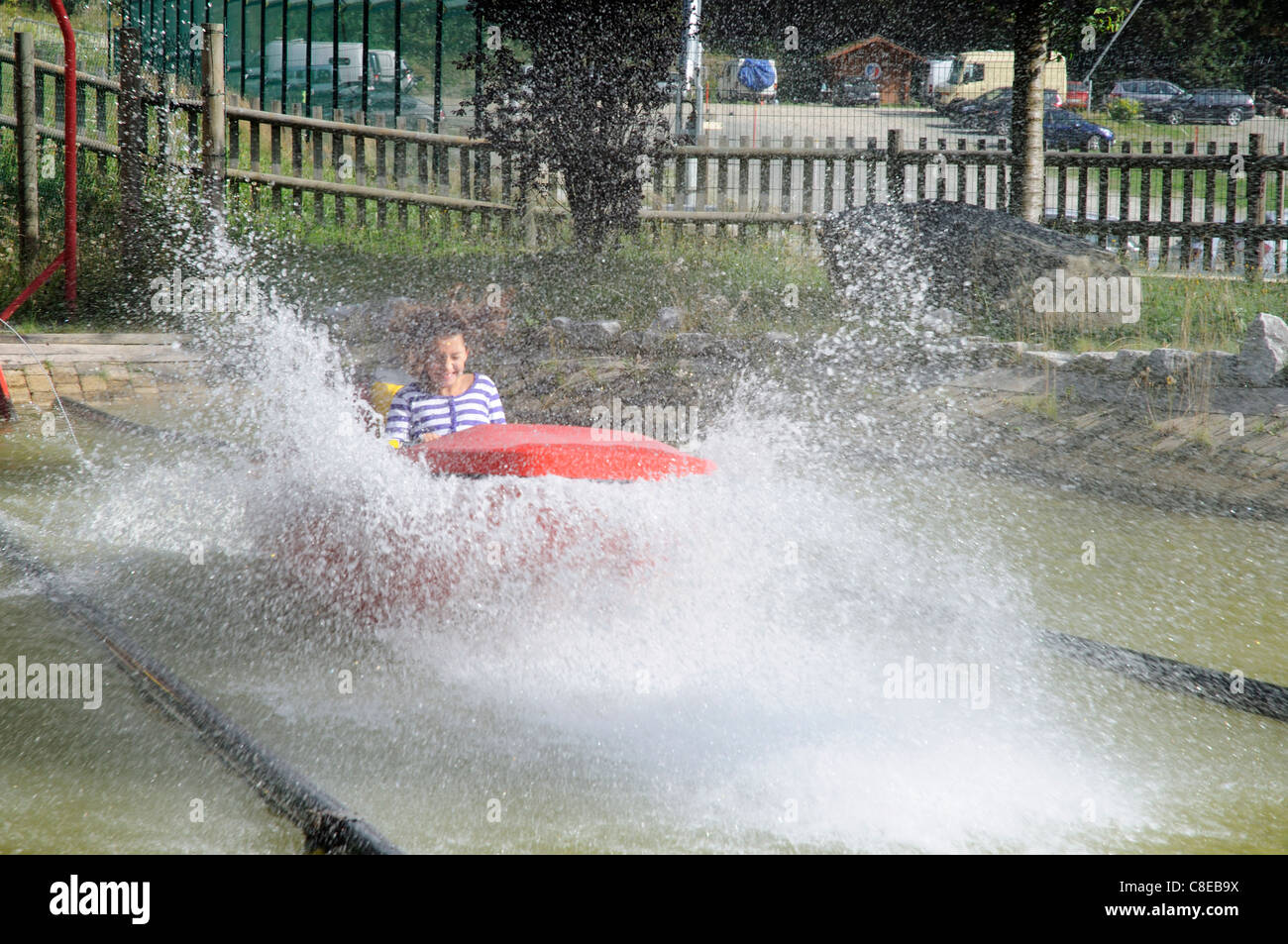 Amusement park ride boat hi-res stock photography and images - Alamy