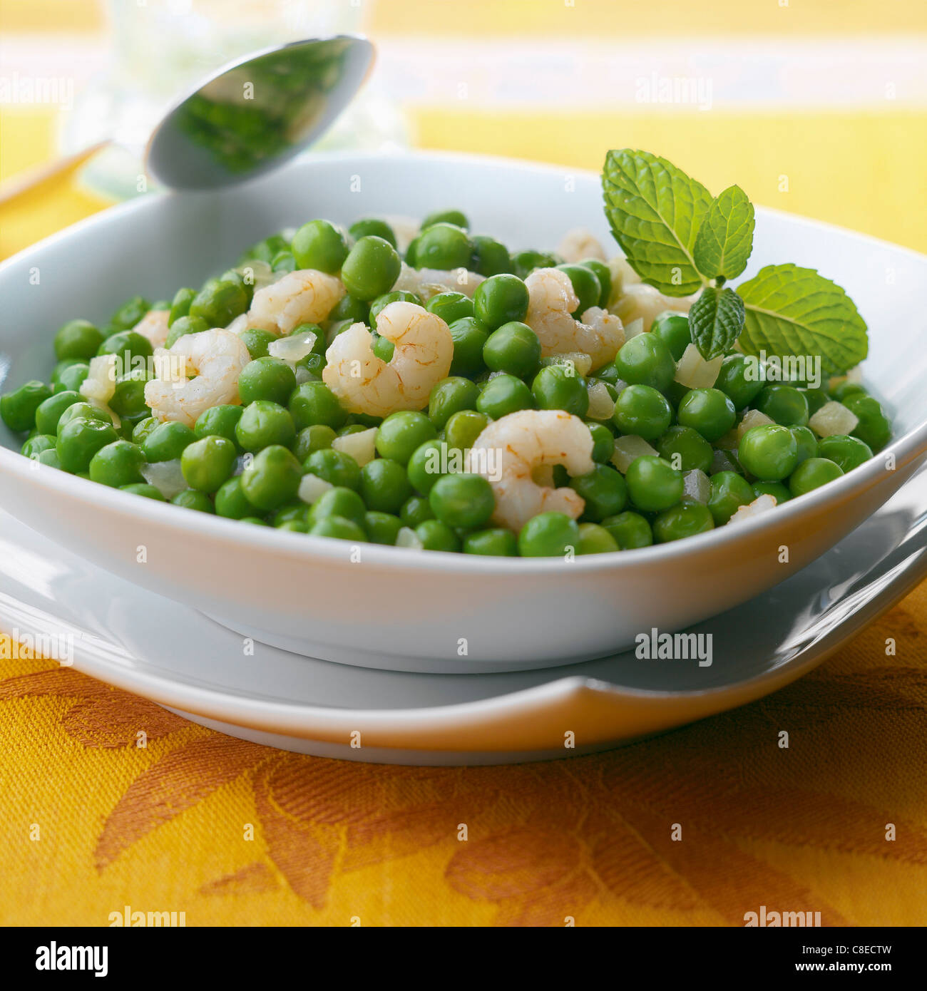 Peas and mint hi-res stock photography and images - Alamy