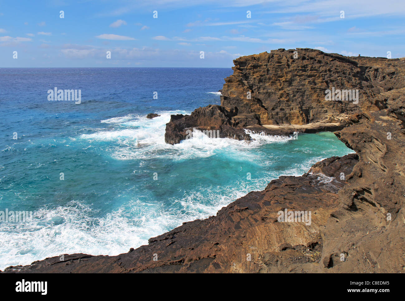 Halona beach cove oahu hi-res stock photography and images - Alamy