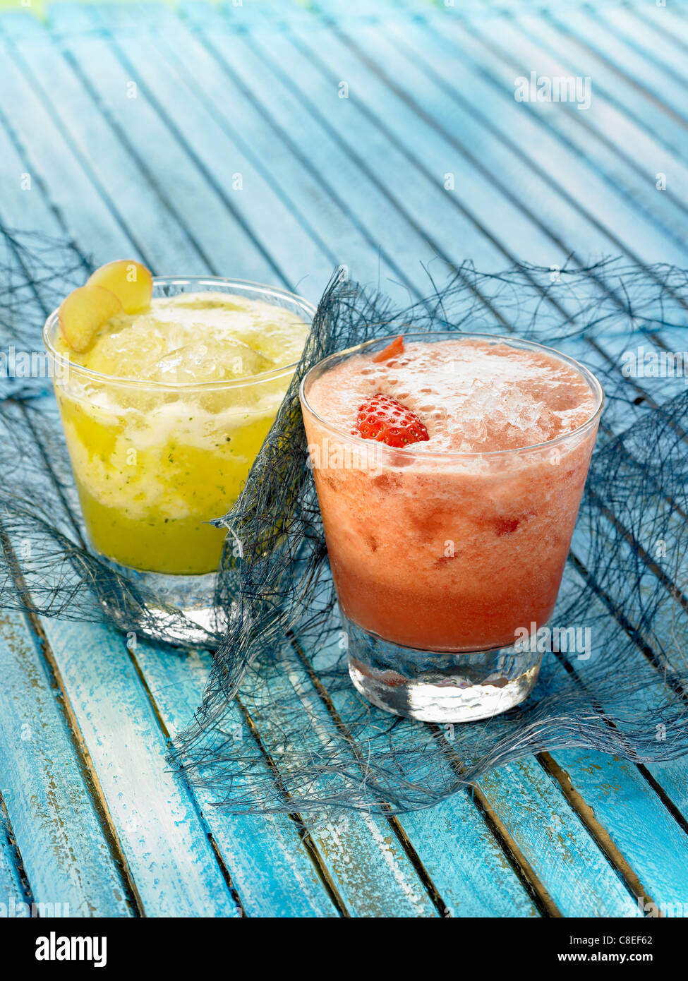 Ginger granita,guava granita Stock Photo - Alamy