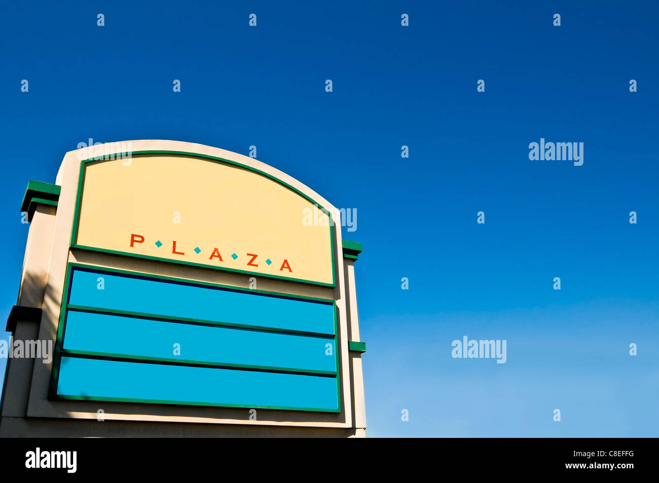 Strip mall sign hi-res stock photography and images - Alamy