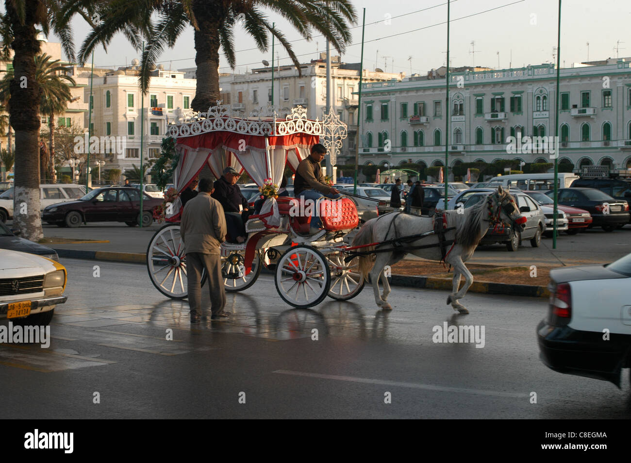 Tripoli libya green square horse hi-res stock photography and images ...