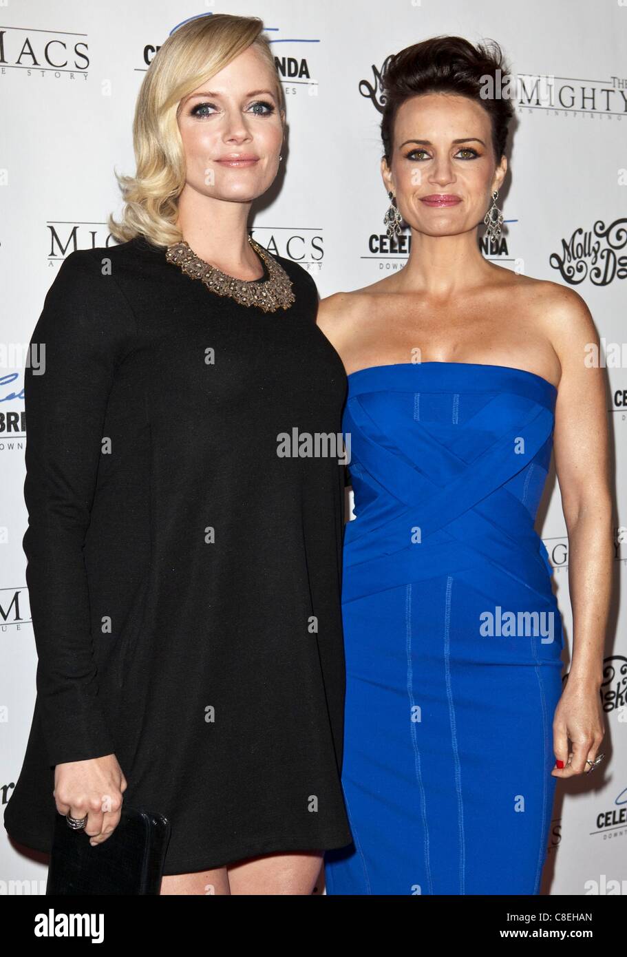 Marley Shelton, Carla Gugino at arrivals for THE MIGHTY MACS Premiere ...
