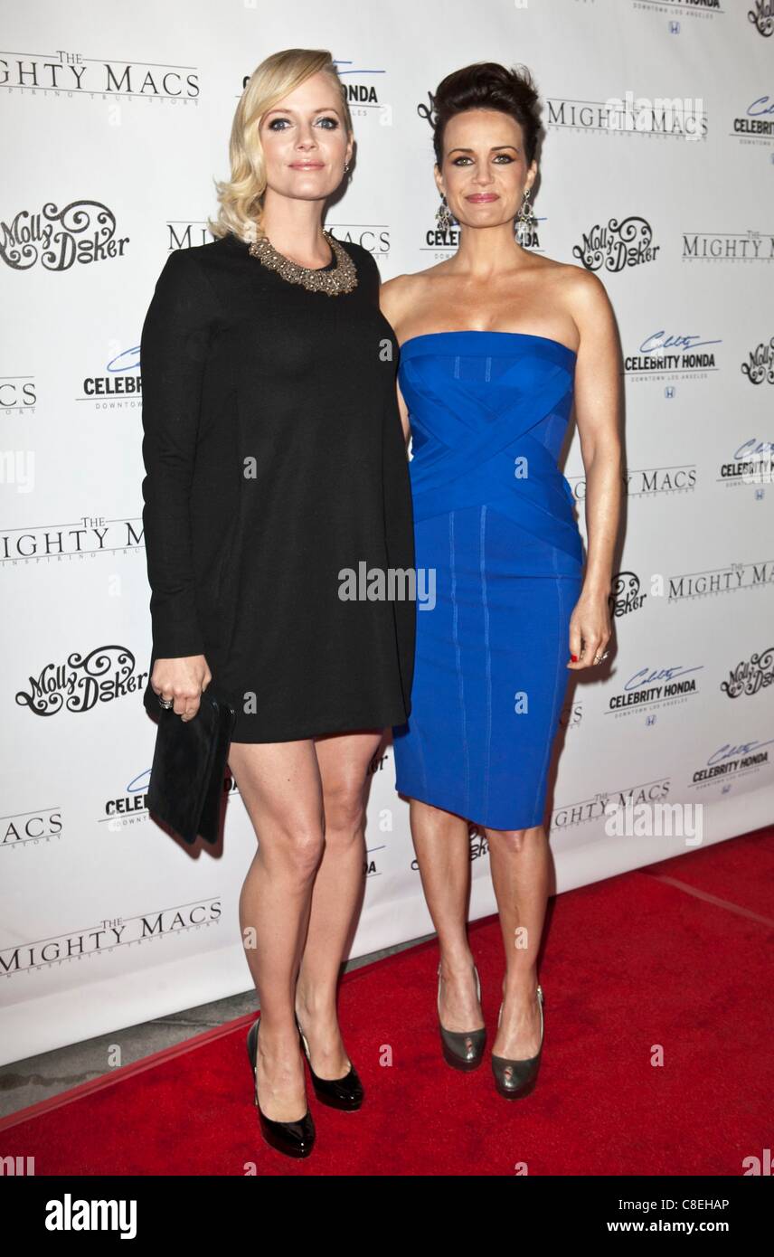 Marley Shelton, Carla Gugino at arrivals for THE MIGHTY MACS Premiere ...