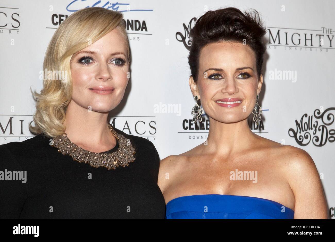Marley Shelton, Carla Gugino at arrivals for THE MIGHTY MACS Premiere ...