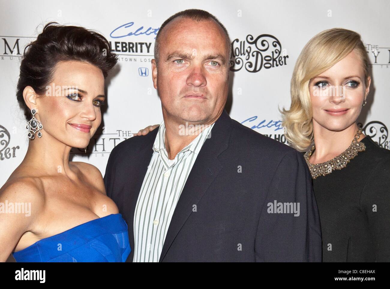 Carla Gugino, Tim Chambers, Marley Shelton at arrivals for THE MIGHTY ...