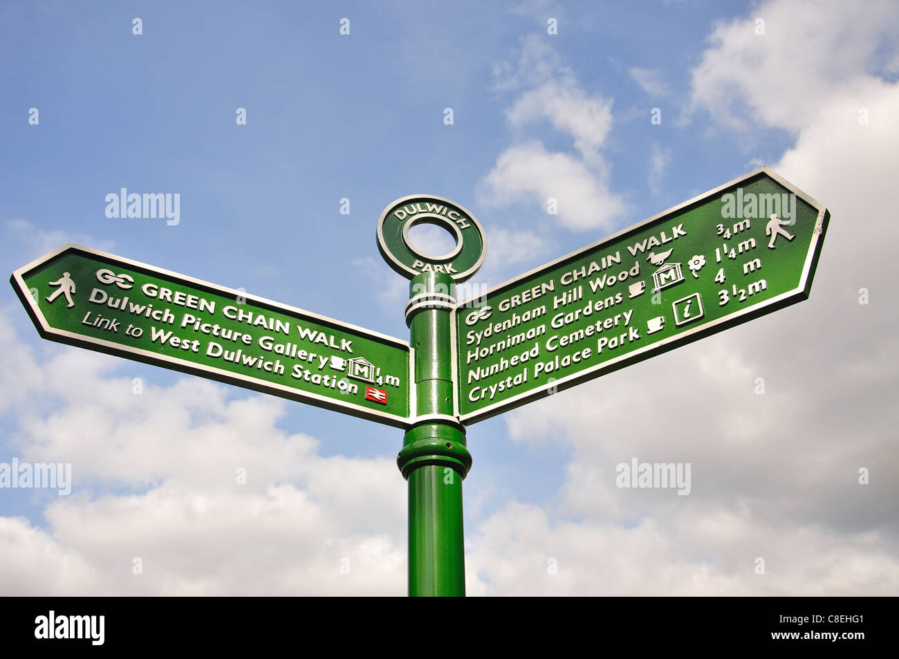 Signpost london country hi-res stock photography and images - Alamy