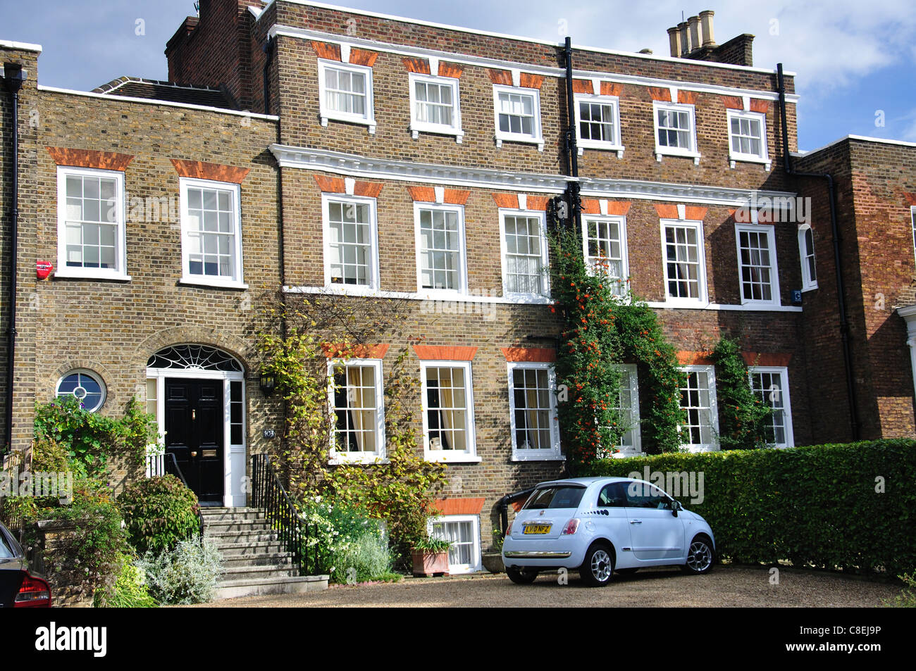 Georgian house, Dulwich Village, Dulwich, London Borough of Southwark ...