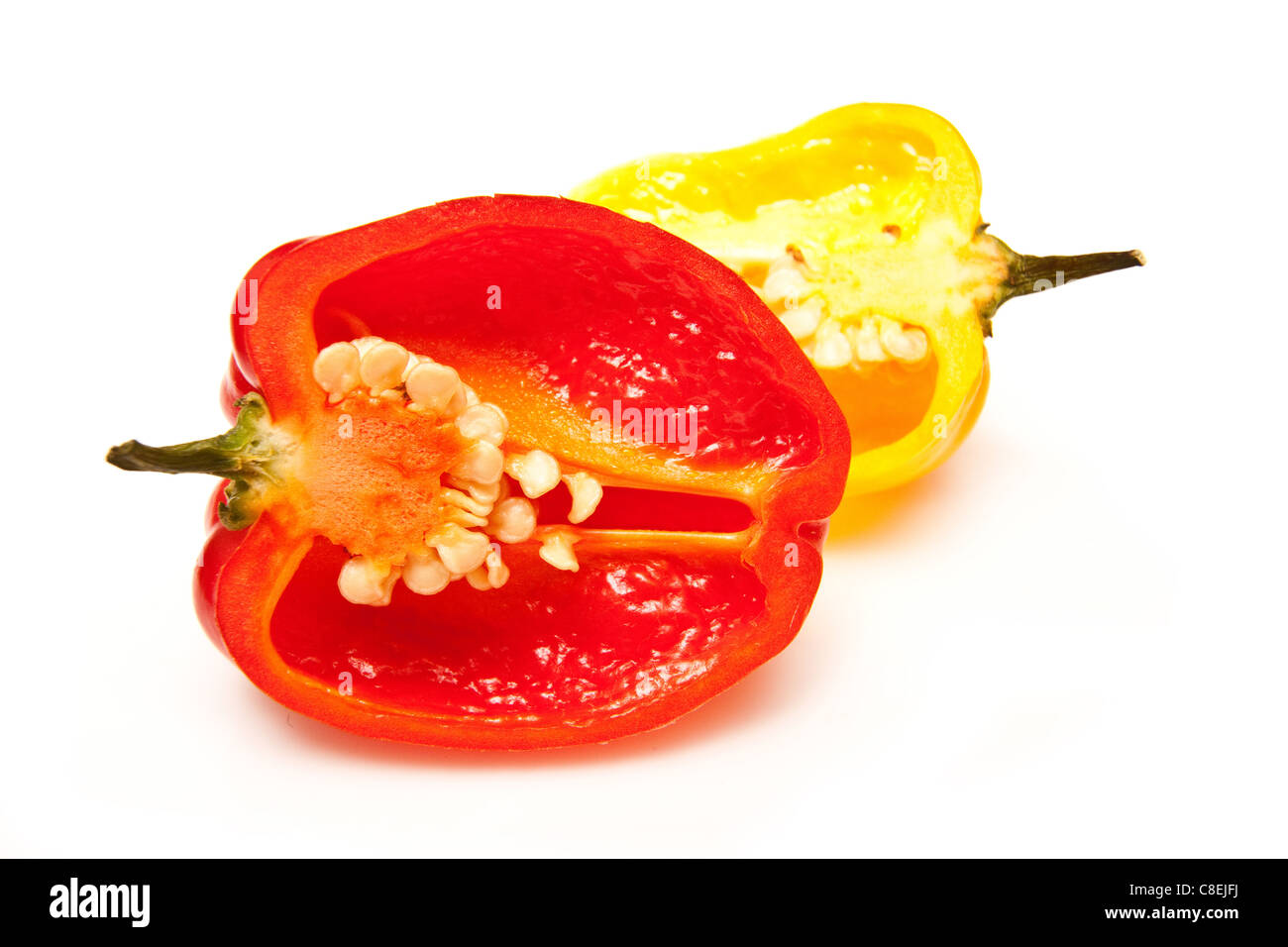 Scotch bonnet chili studio hi-res stock photography and images - Alamy