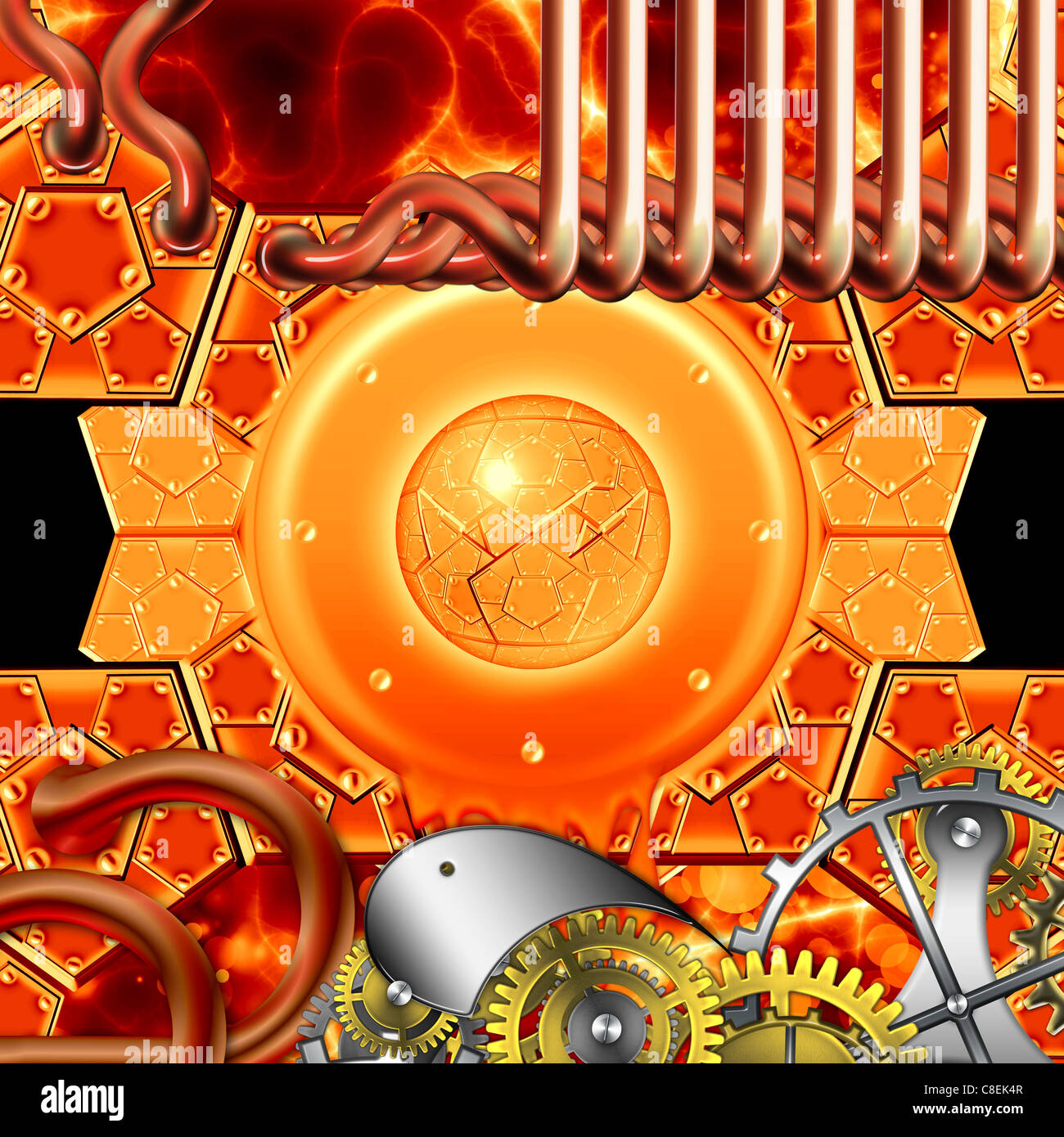 abstract industrial machine Stock Photo - Alamy