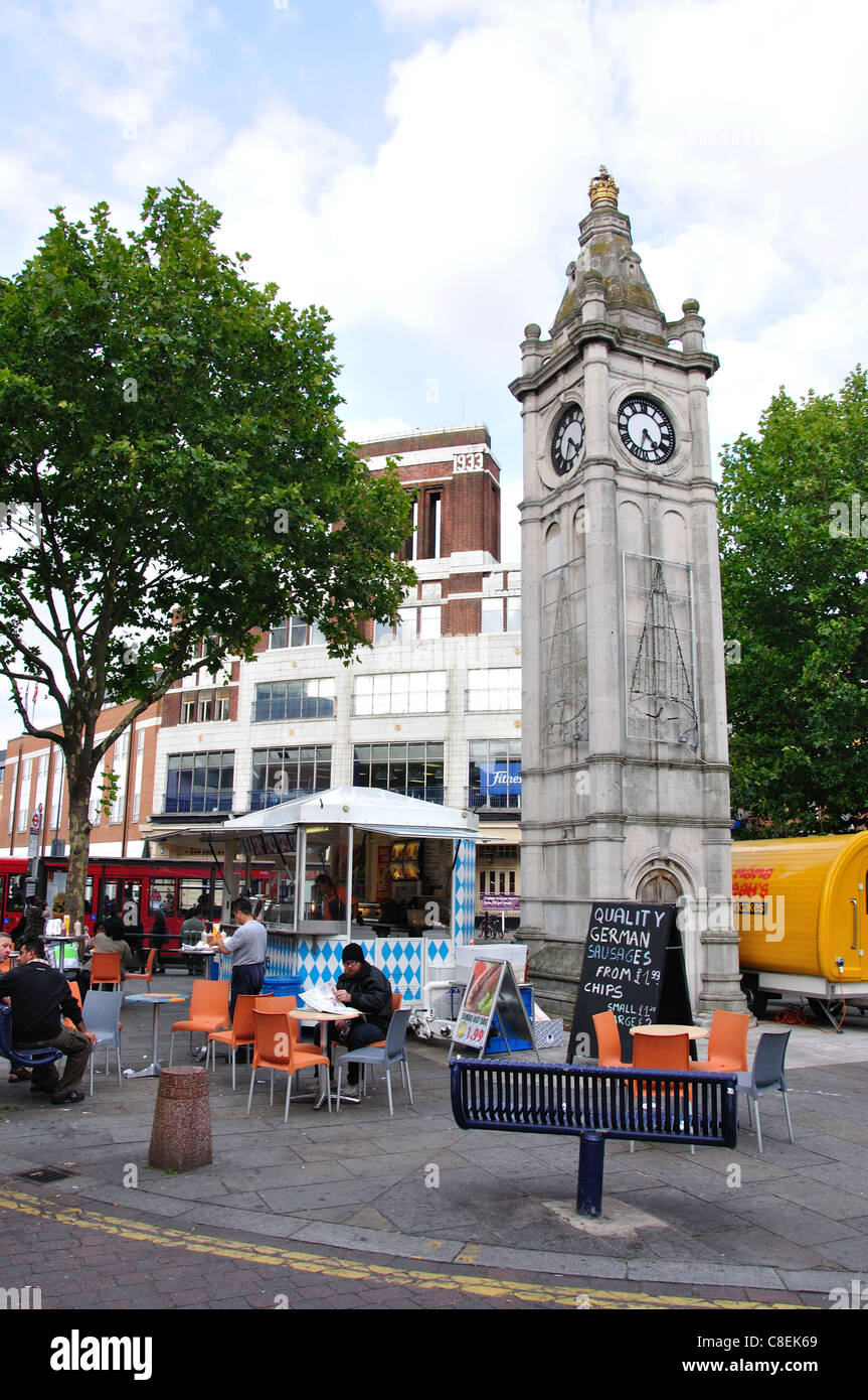 Lewisham Clock Tower, High Street, Lewisham, London Borough of Lewisham ...