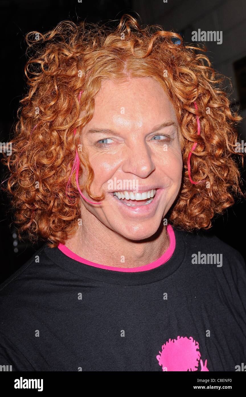 Scott Carrot Top Thompson, leaves the 'Live With Regis And Kelly ...