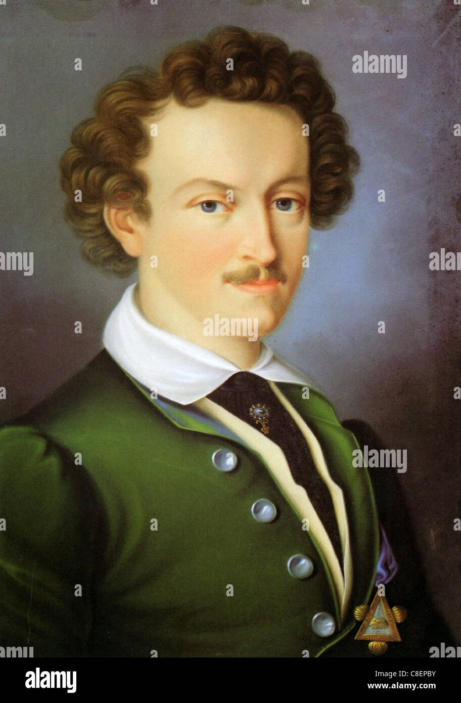 GEORG BUCHNER (1813-1837) German playwright and poet Stock Photo - Alamy