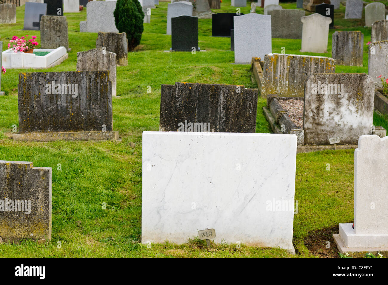 Old old fashioned gravestones graves hi-res stock photography and ...