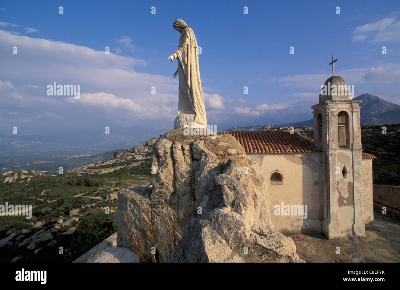 Jesus, Statue, Church, Calvi, Corsica, France, Europe Stock Photo - Alamy