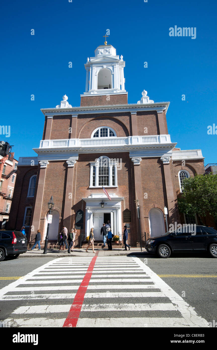 St. Stephens Church, Boston, Massachusetts, New England, United States ...