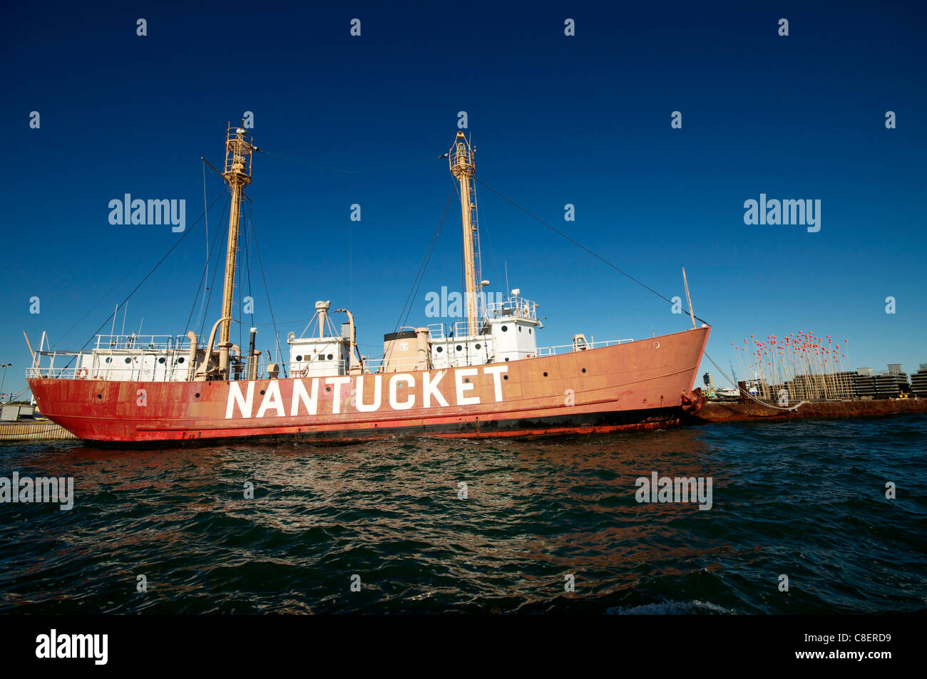 Nantucket Light Ship, Boston Harbour, Boston, Massachusetts, New ...