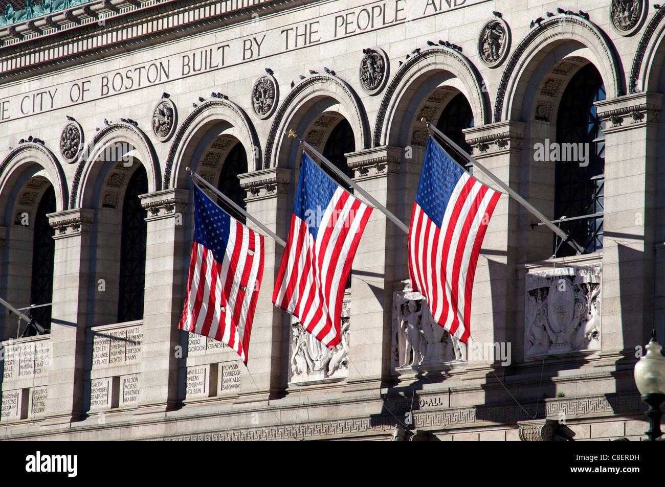 Boston public library hi-res stock photography and images - Alamy