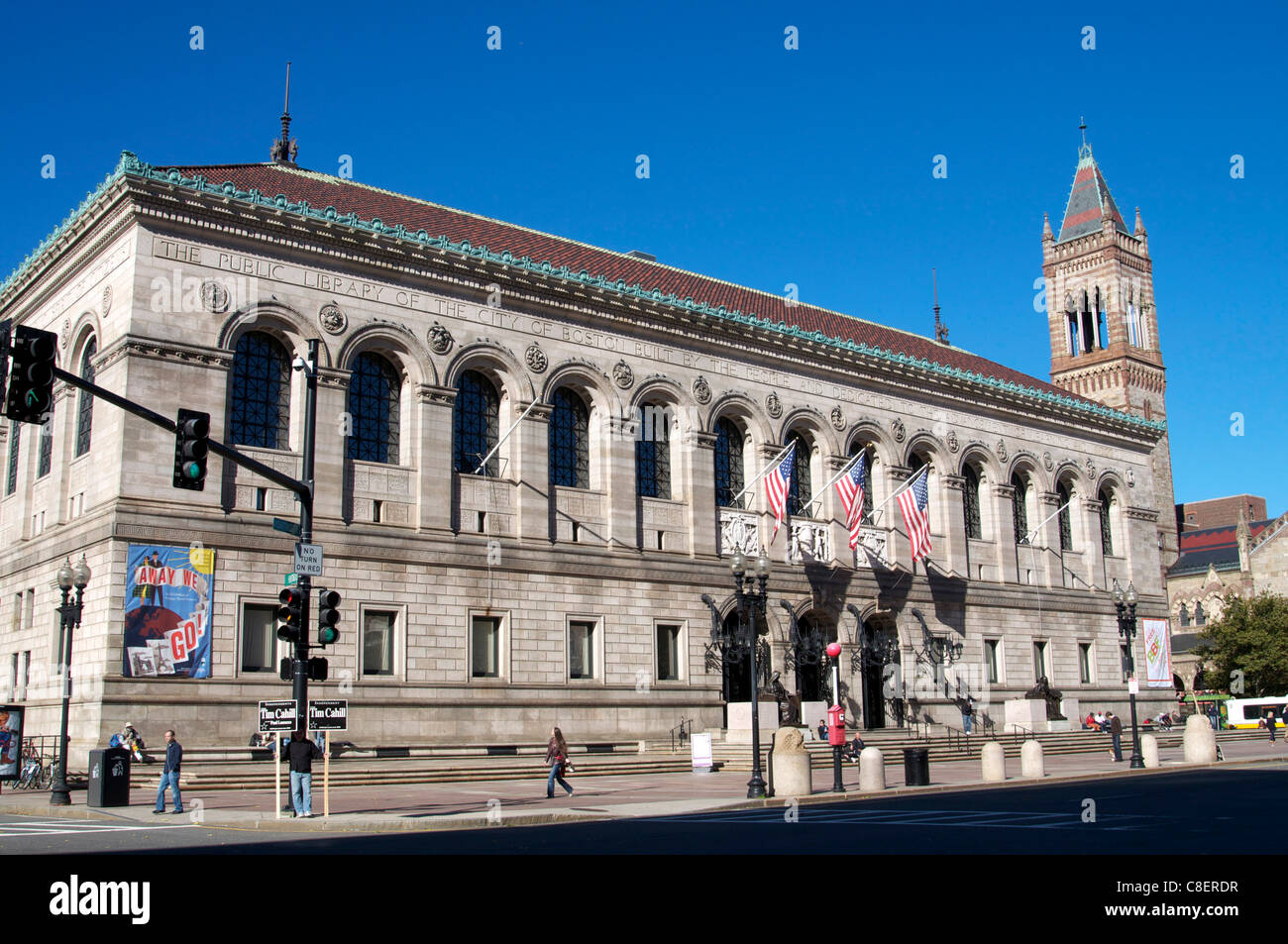 Boston public library hi-res stock photography and images - Alamy