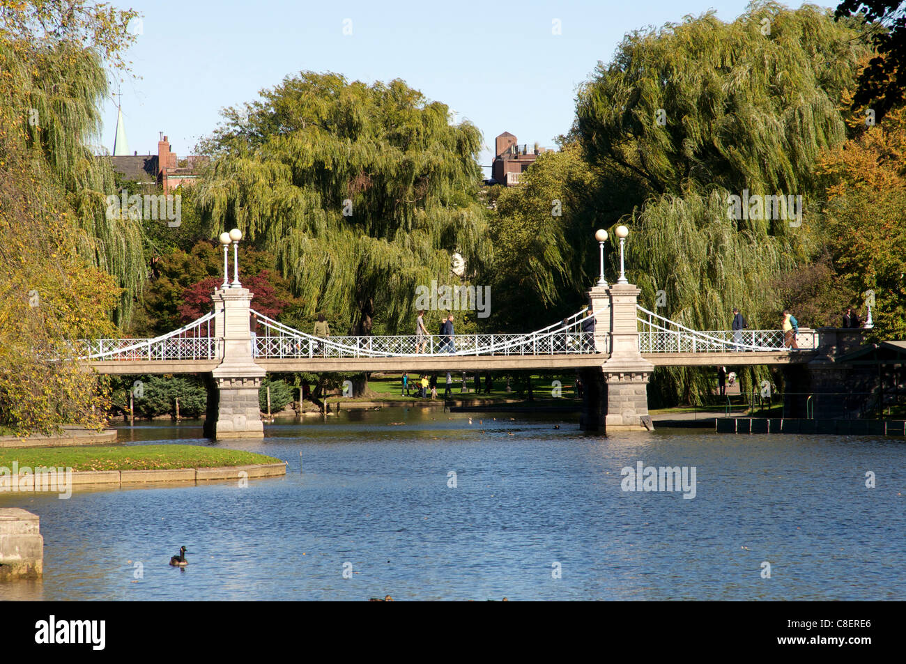 Boston Common, Boston, Massachusetts, New England, United States of ...