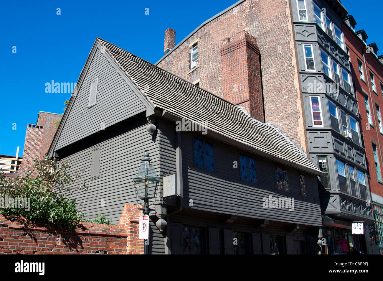 Paul Revere's House, Boston, Massachusetts, New England, United States ...