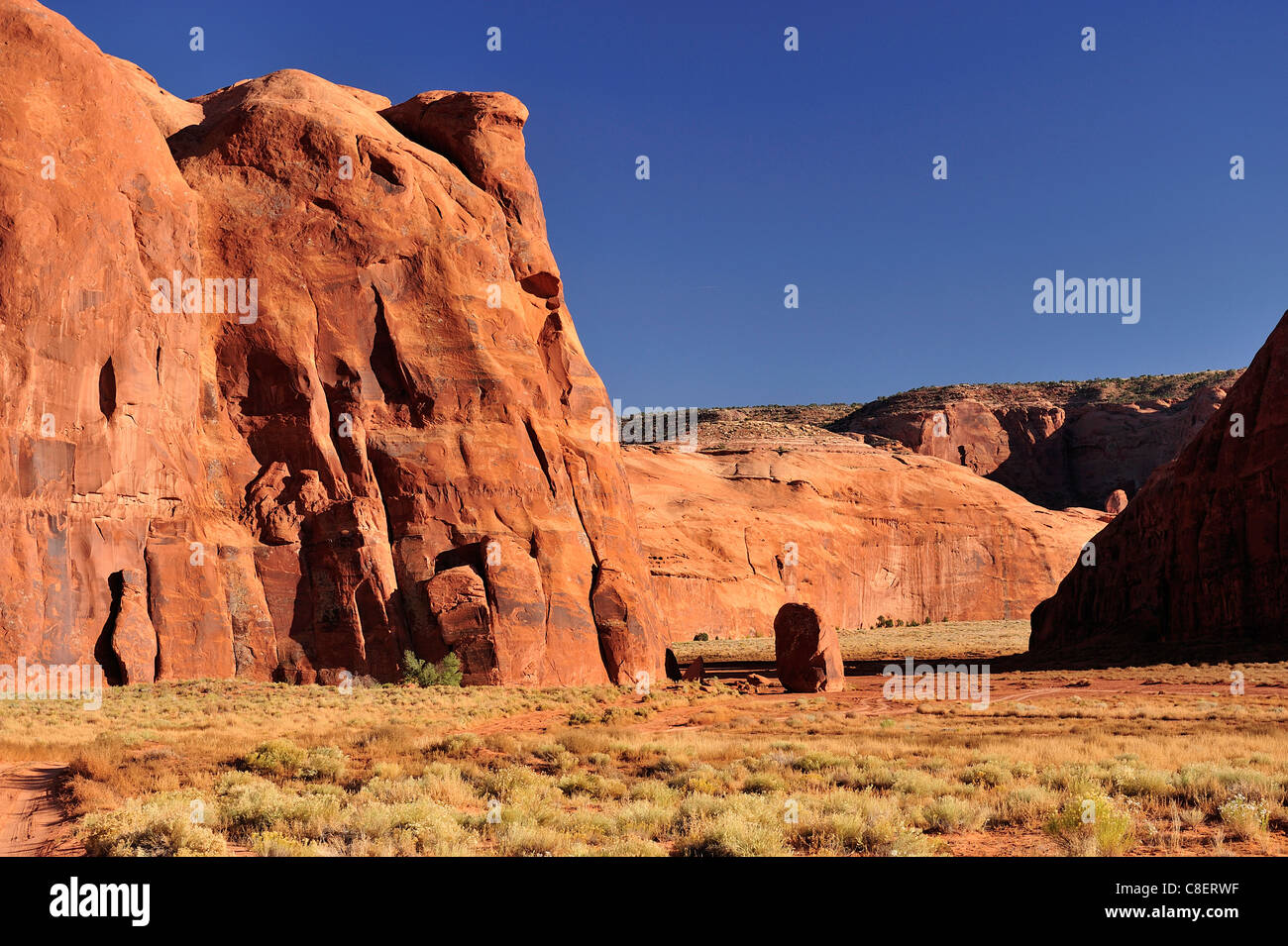 Desert, Scenery, Navajo, Indian Reservation, Monument Valley, Tribal ...