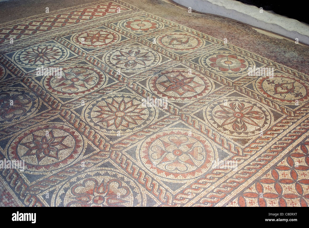 Roman mosaic britain hi-res stock photography and images - Alamy