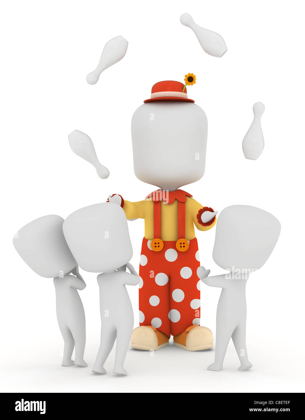 Juggler performing for kids hi-res stock photography and images - Alamy