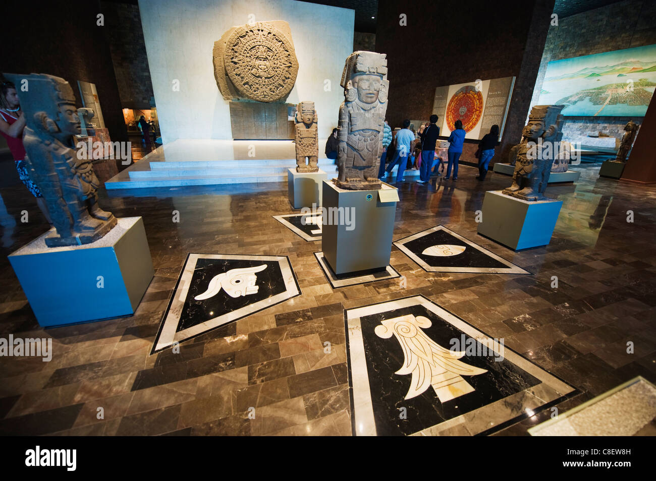 Aztec history, Museo Nacional de Antropologia (Anthropology Museum ...