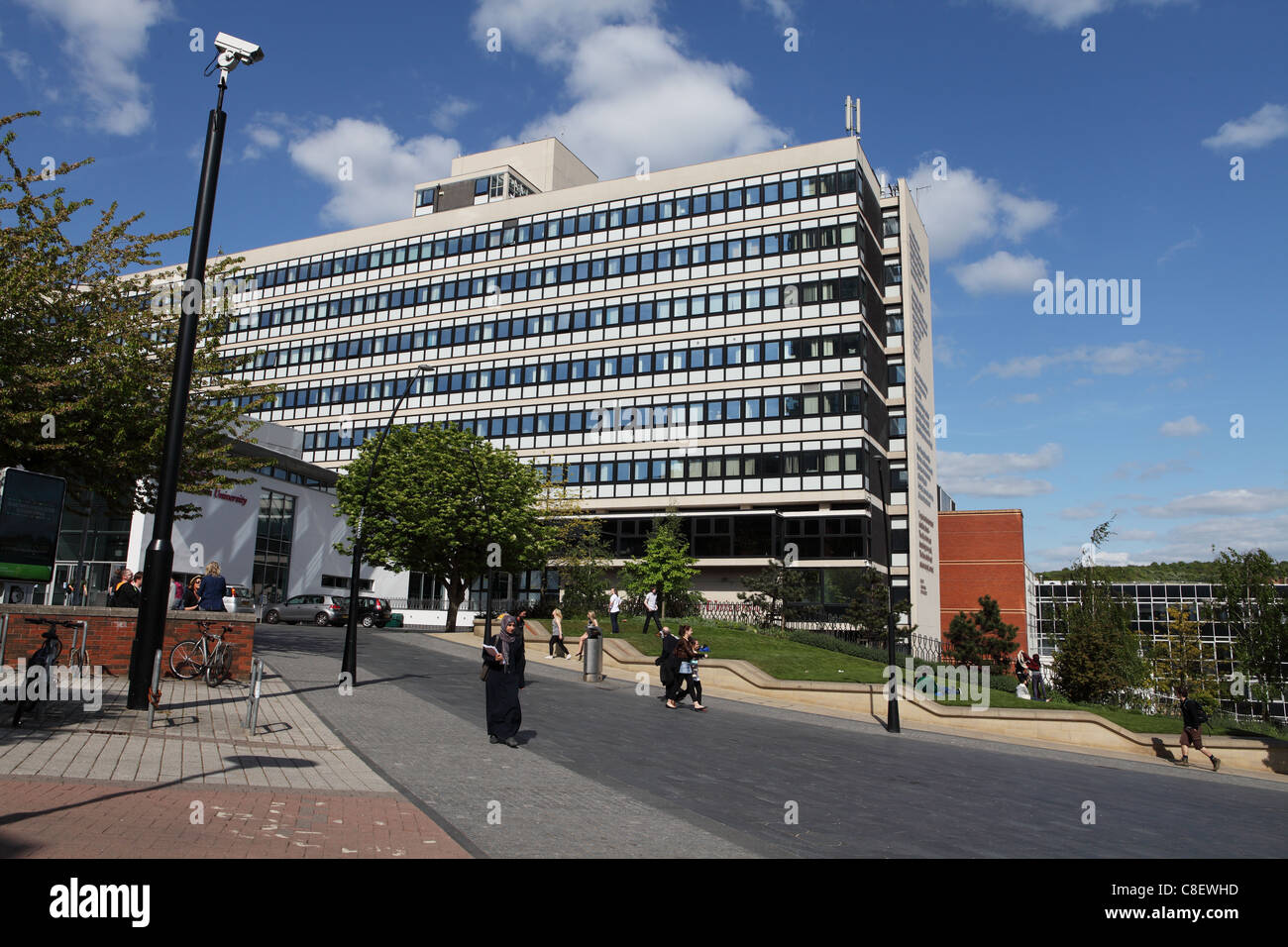 Sheffield Hallam University Stock Photo - Alamy