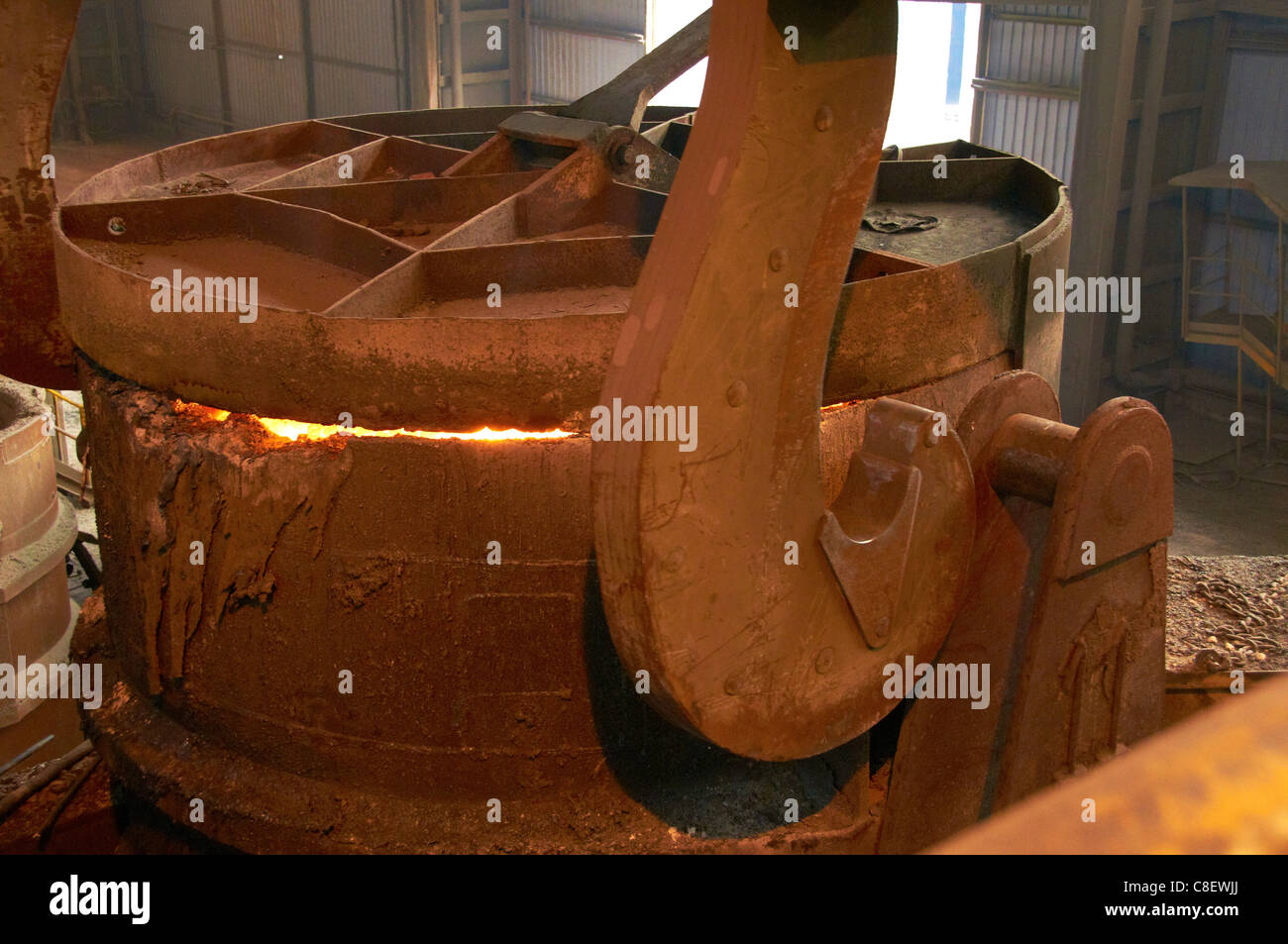 Tank melting furnace hi-res stock photography and images - Alamy