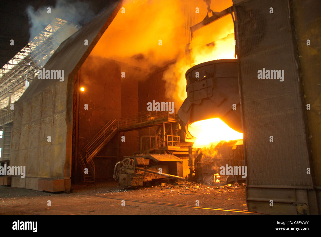 Tank melting furnace hi-res stock photography and images - Alamy