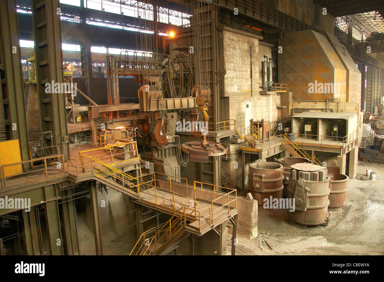 Metal smelting unit hi-res stock photography and images - Alamy
