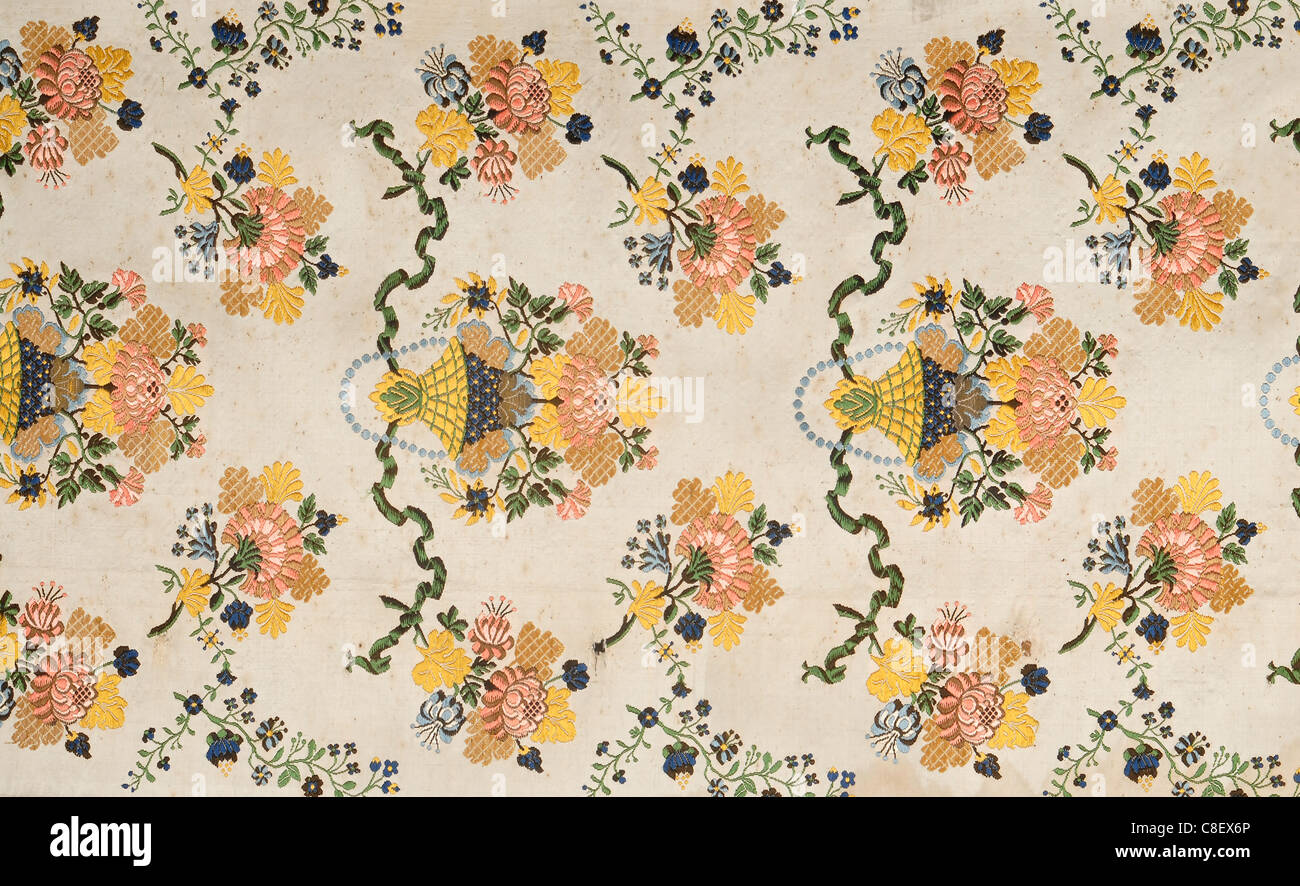 Silk tapestry fabric hi-res stock photography and images - Alamy