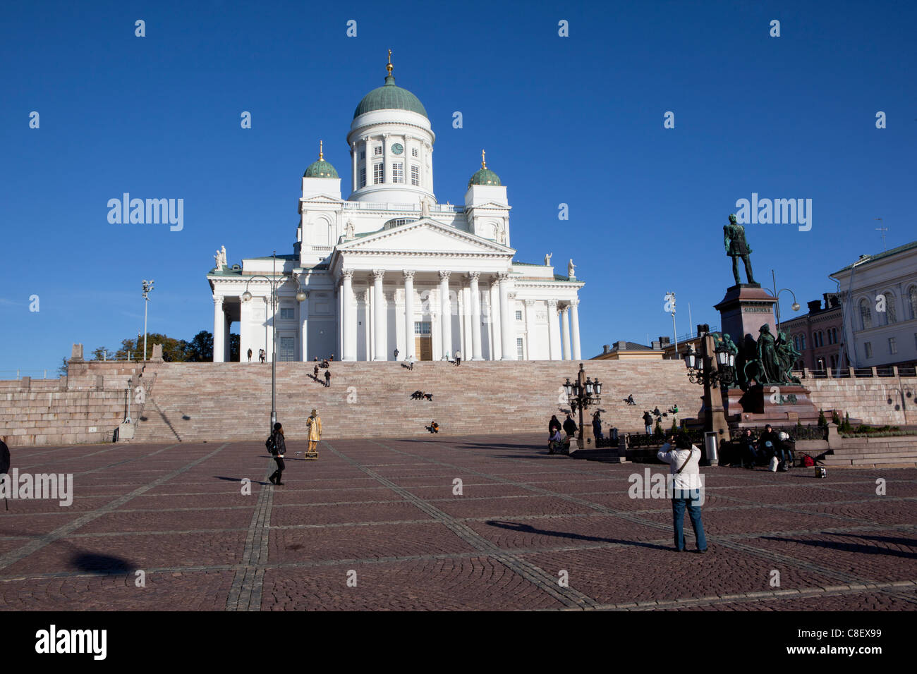 Helsinki cathedral exterior hi-res stock photography and images - Alamy