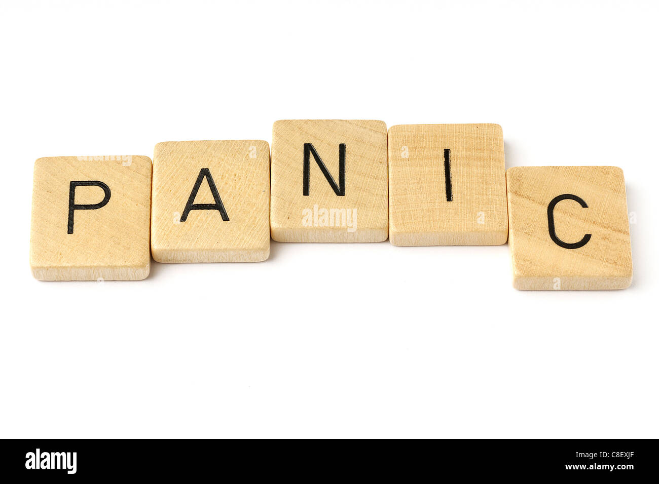 Panic sign Cut Out Stock Images & Pictures - Alamy