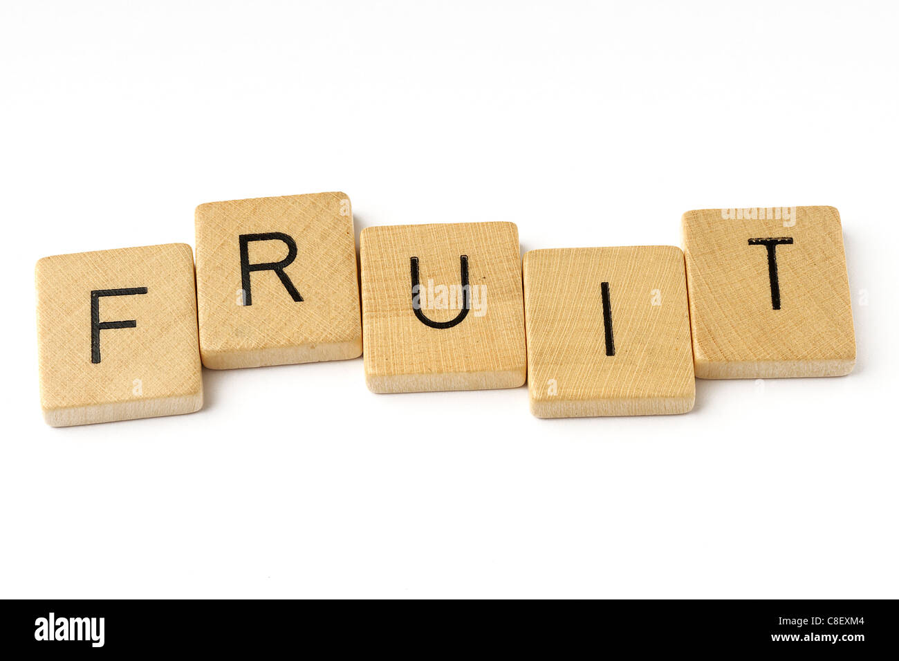 Fruit alphabet letters hi-res stock photography and images - Alamy