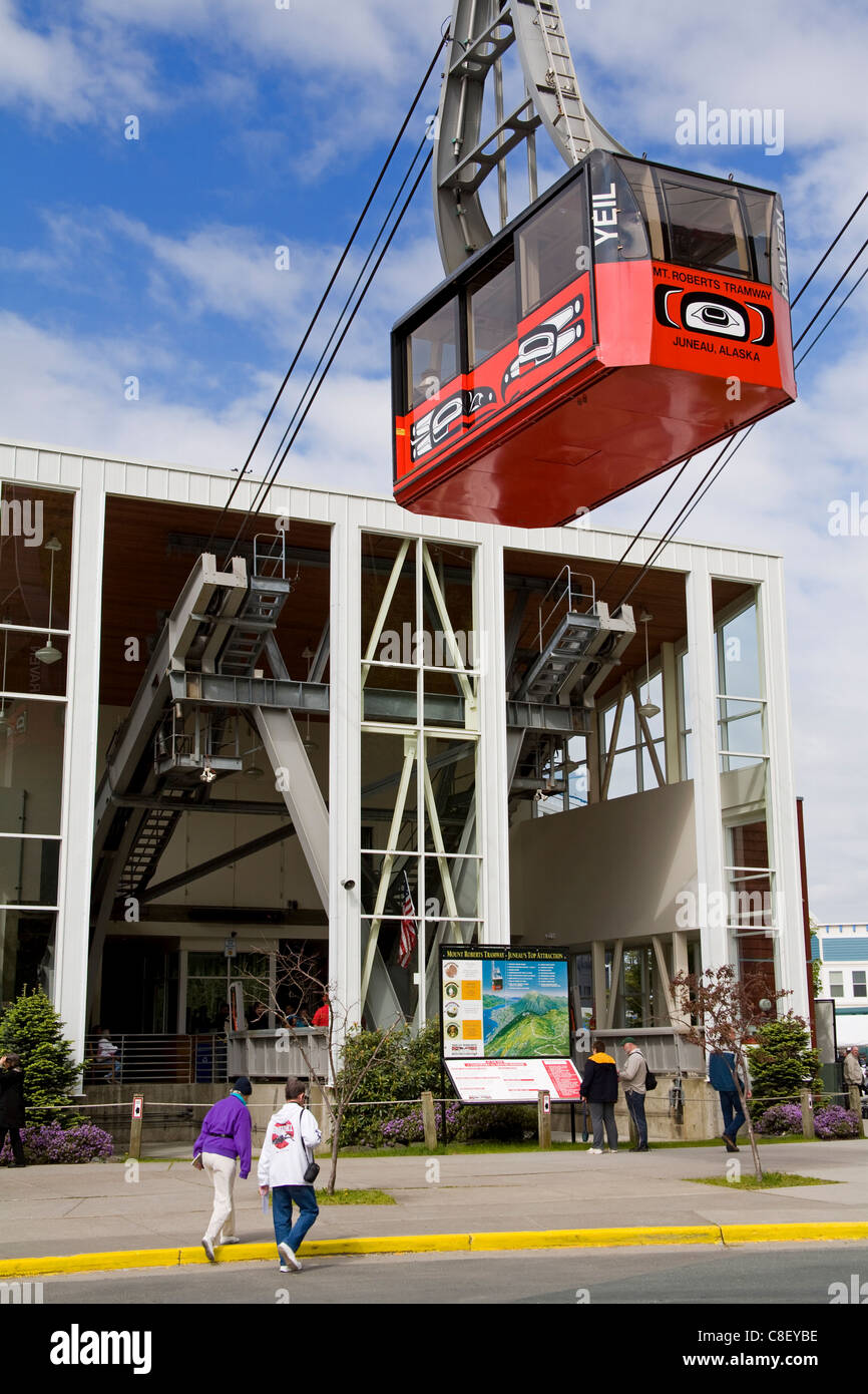 Mount Roberts Tramway, Juneau, Southeast Alaska, United States of ...